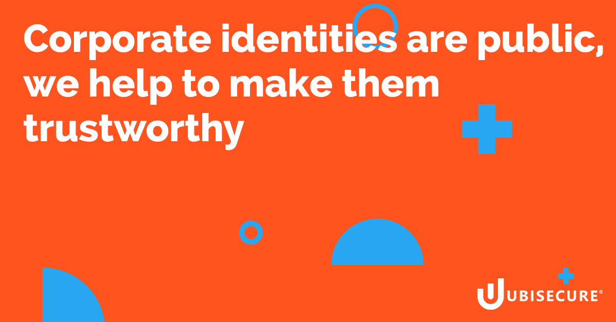 Corporate identities are public, we help to make them trustworthy
